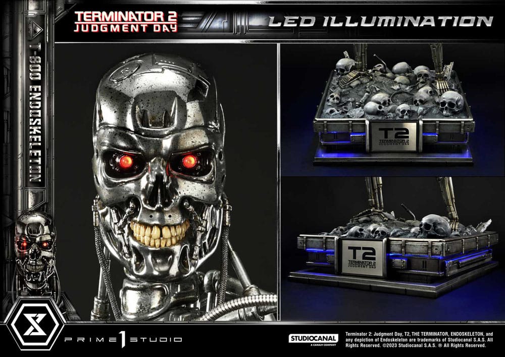 Terminator 2 Museum Masterline Series Statue 1/3 Judgment Day T800 ...