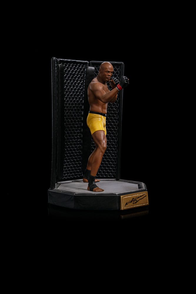 UFC Deluxe Art Scale Statue 1/10 Anderson "Spider" Silva - Signed ...