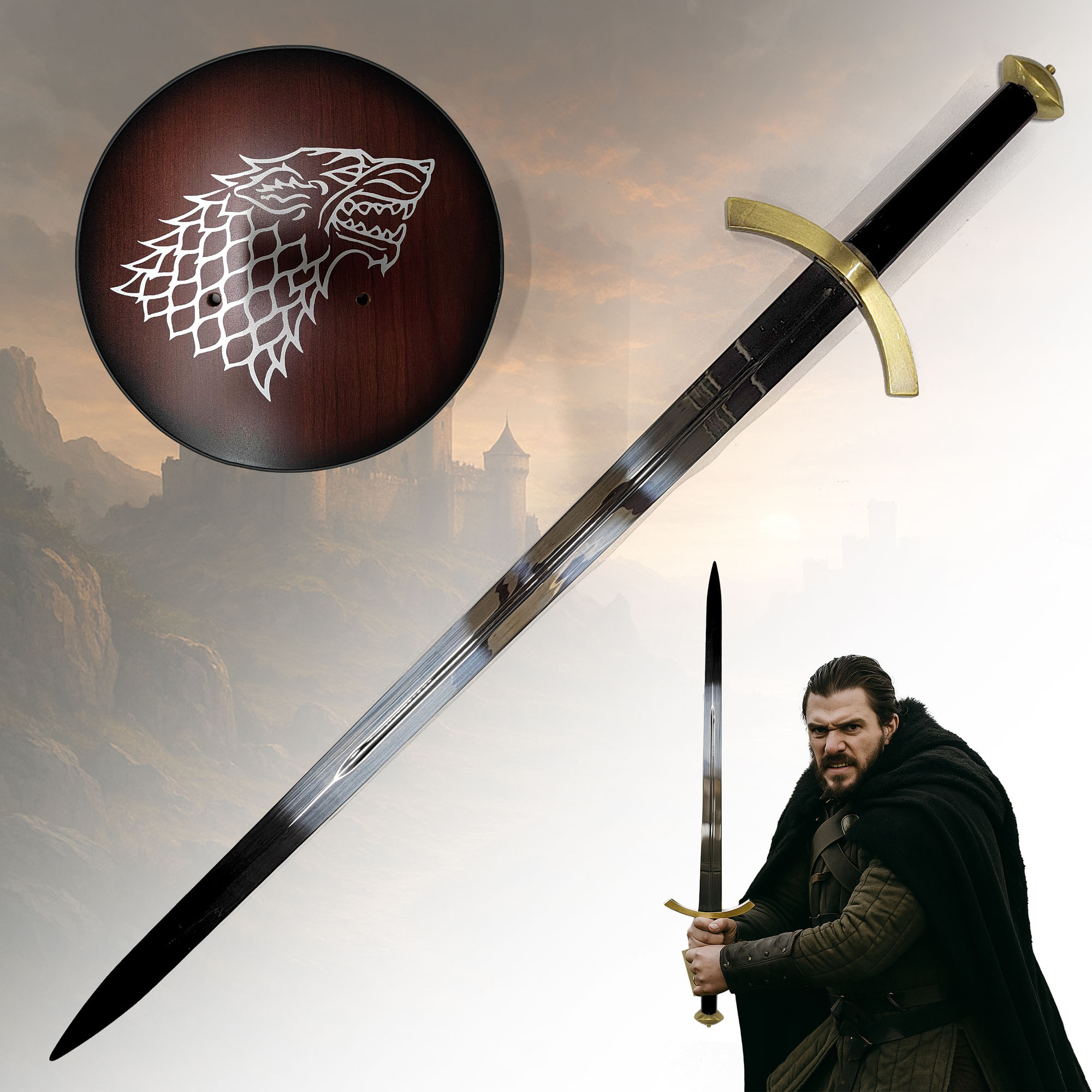 Robb Starks Schwert – Der Stolz von Winterfell (Game of Thrones Replik ...